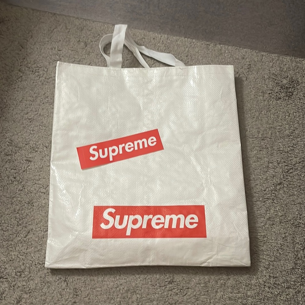 Authentic Supreme Tote Shopping Bag - Gem